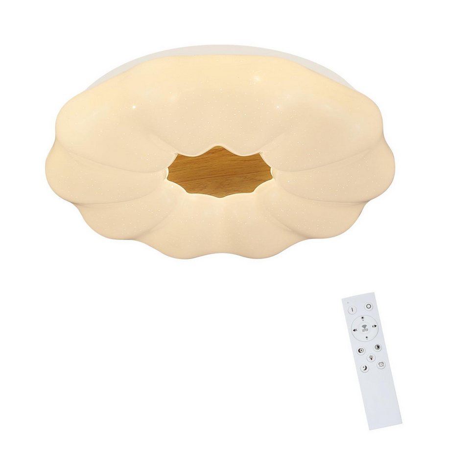 Zmh Led Deckenleuchte Sternenhimmel Design Wohnzimmerlampe Led Fest