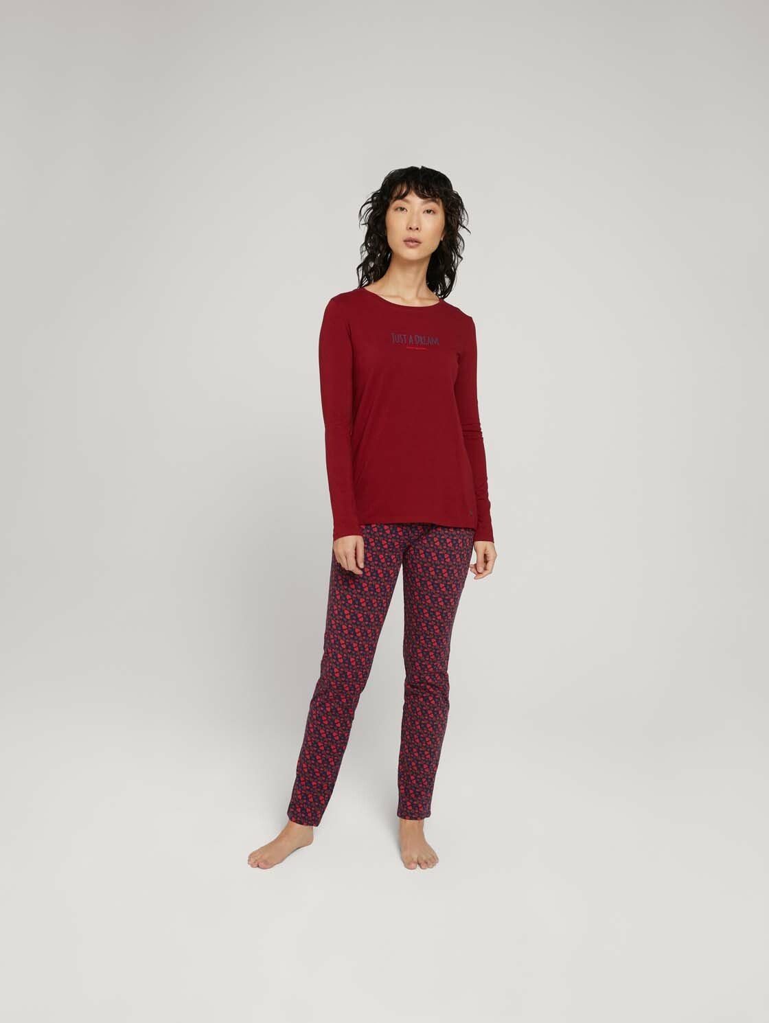 Tom Tailor Pyjama Pyjama Set Mit Herzen Print