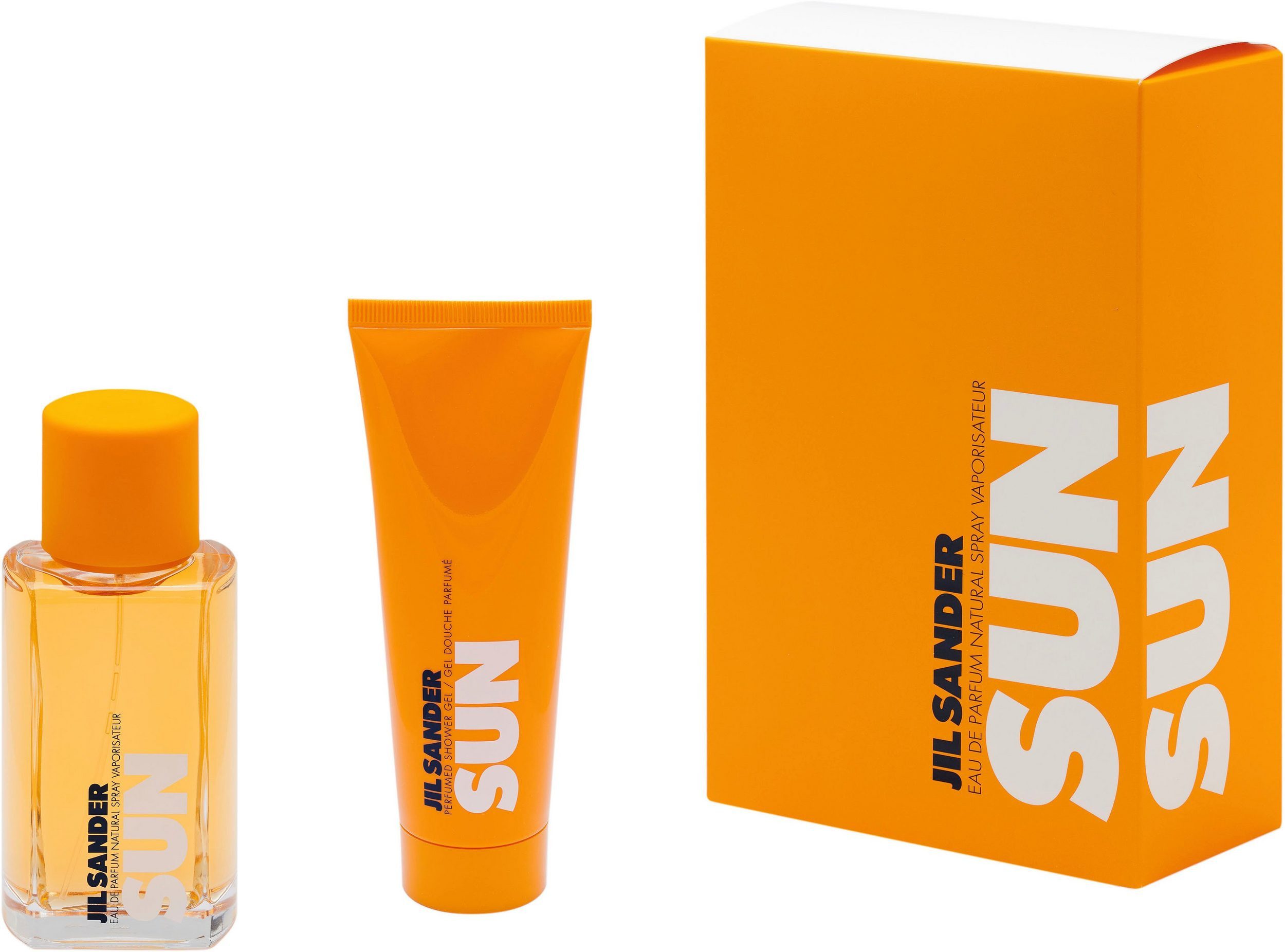 JIL SANDER Duft-Set Sun Duftset, 2-tlg., Eau de Parfum; Duschgel;