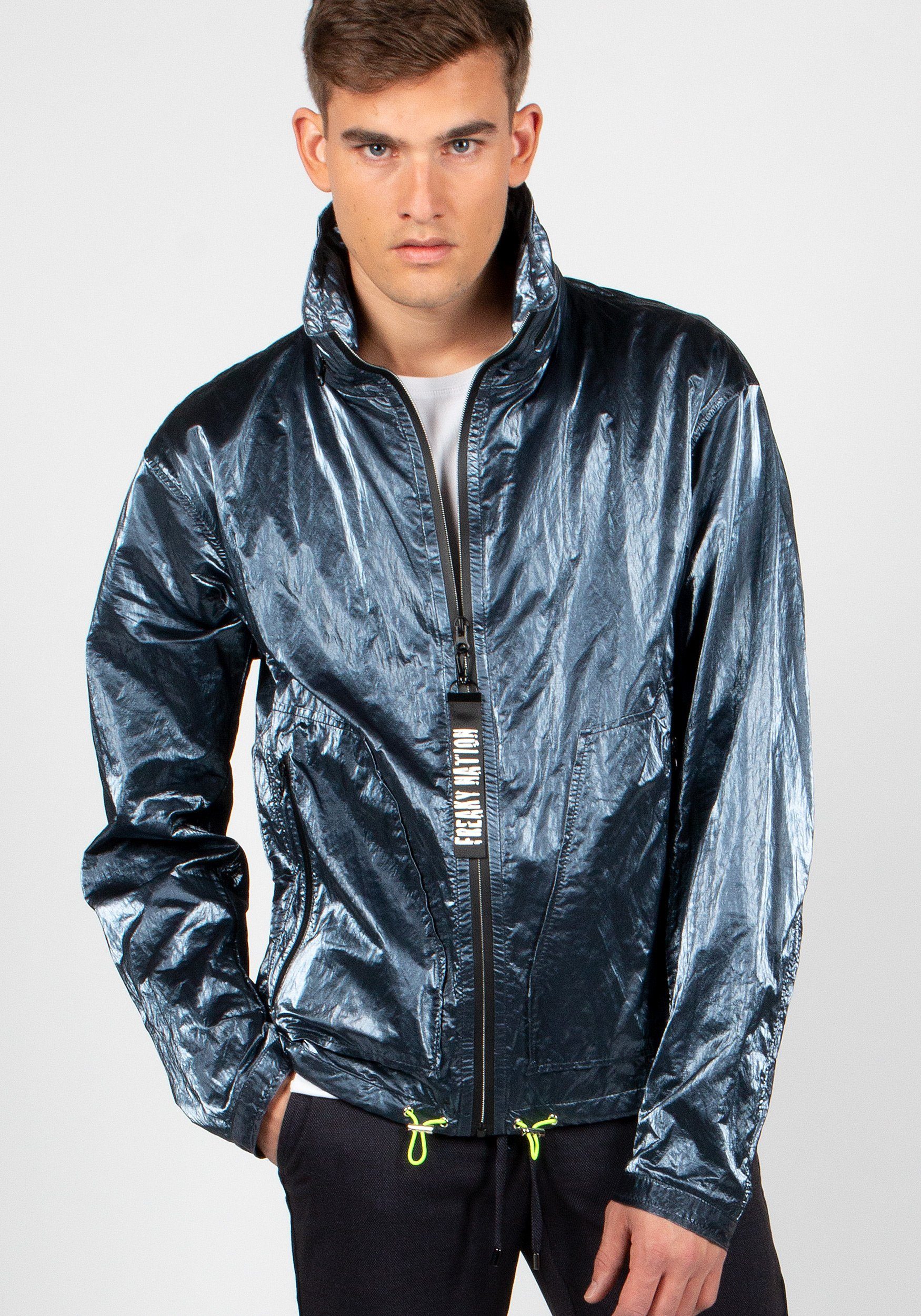 Freaky Nation Kurzjacke »SteelBase-FN«, Stylischer Windbreaker online ...