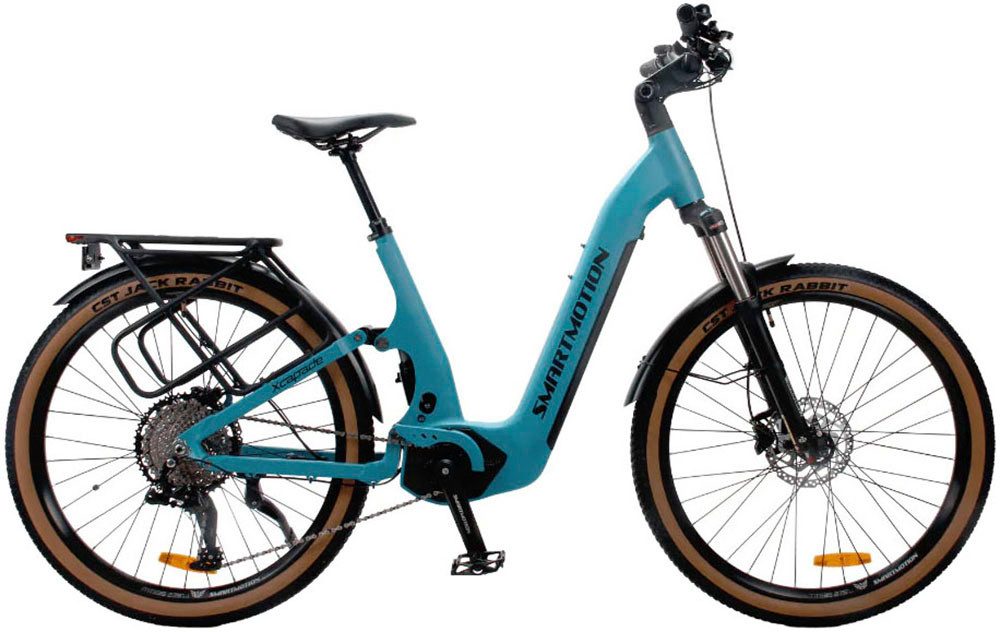 SMARTMOTION E-Bike Mountainbike, 10 Gang Shimano, Mittelmotor, Elektrofahrrad