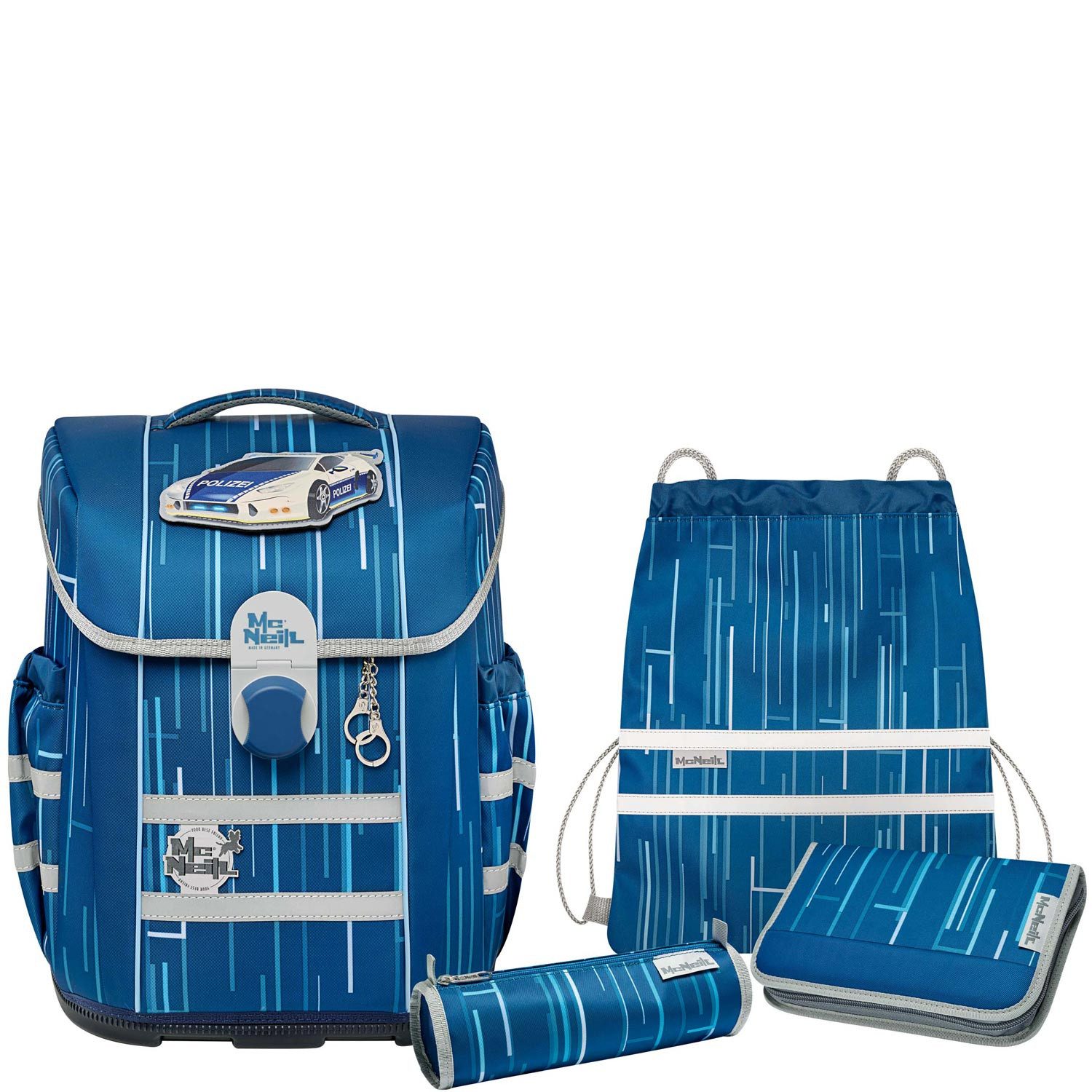 McNeill Freizeitrucksack McNeill Schulranzen-Set 5-teilig Mac2 New ...