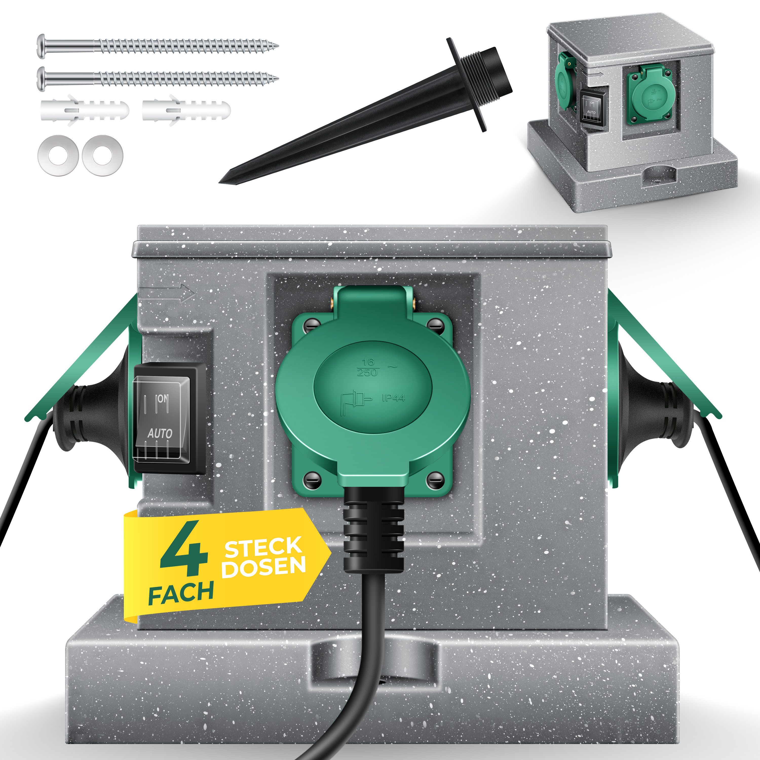 Graue Steckdosen-Abdeckung online kaufen | OTTO