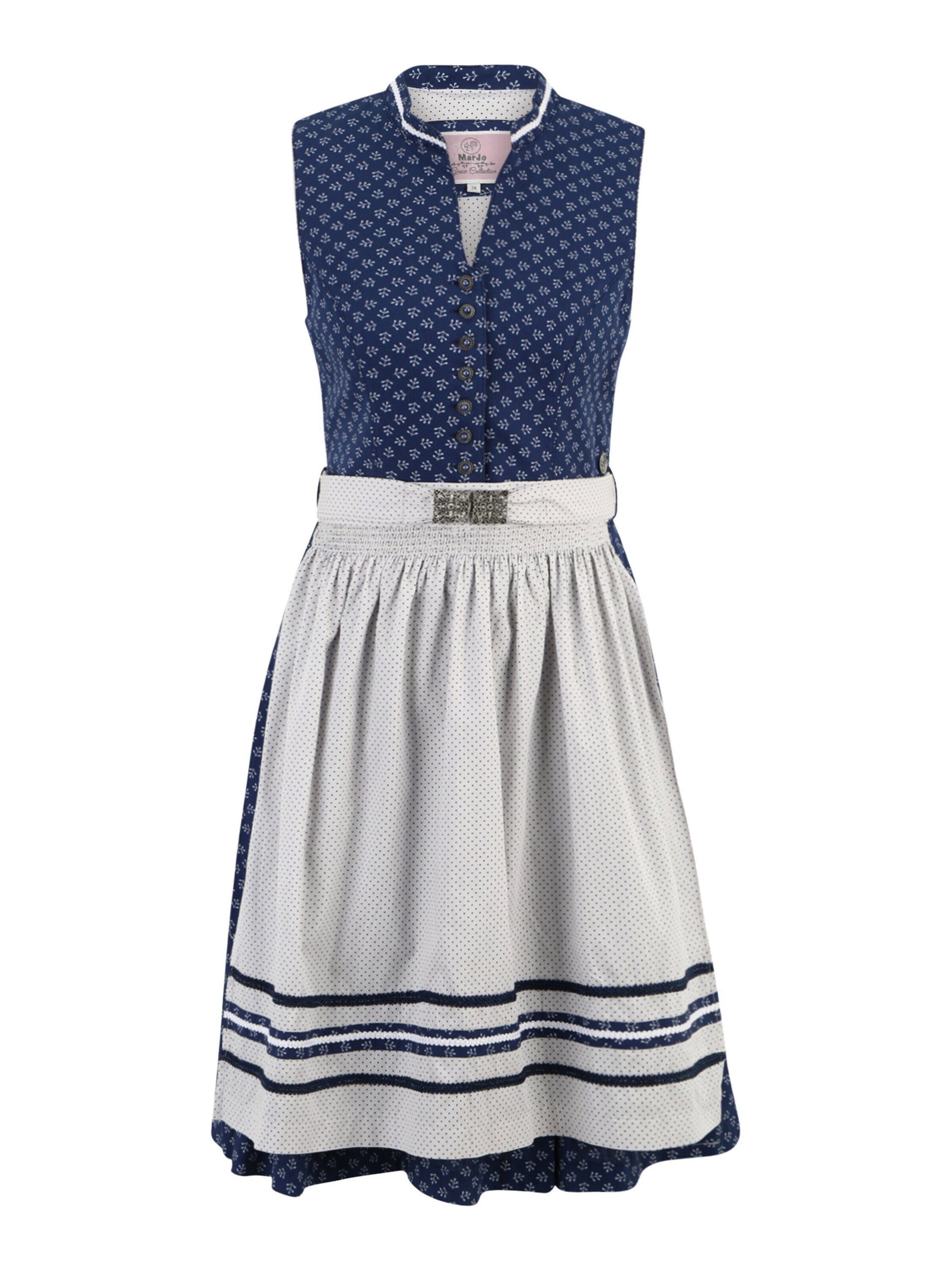 MarJo Dirndl Tamika (1-tlg) Drapiert/gerafft, Spitze, Geschmeidiger Griff