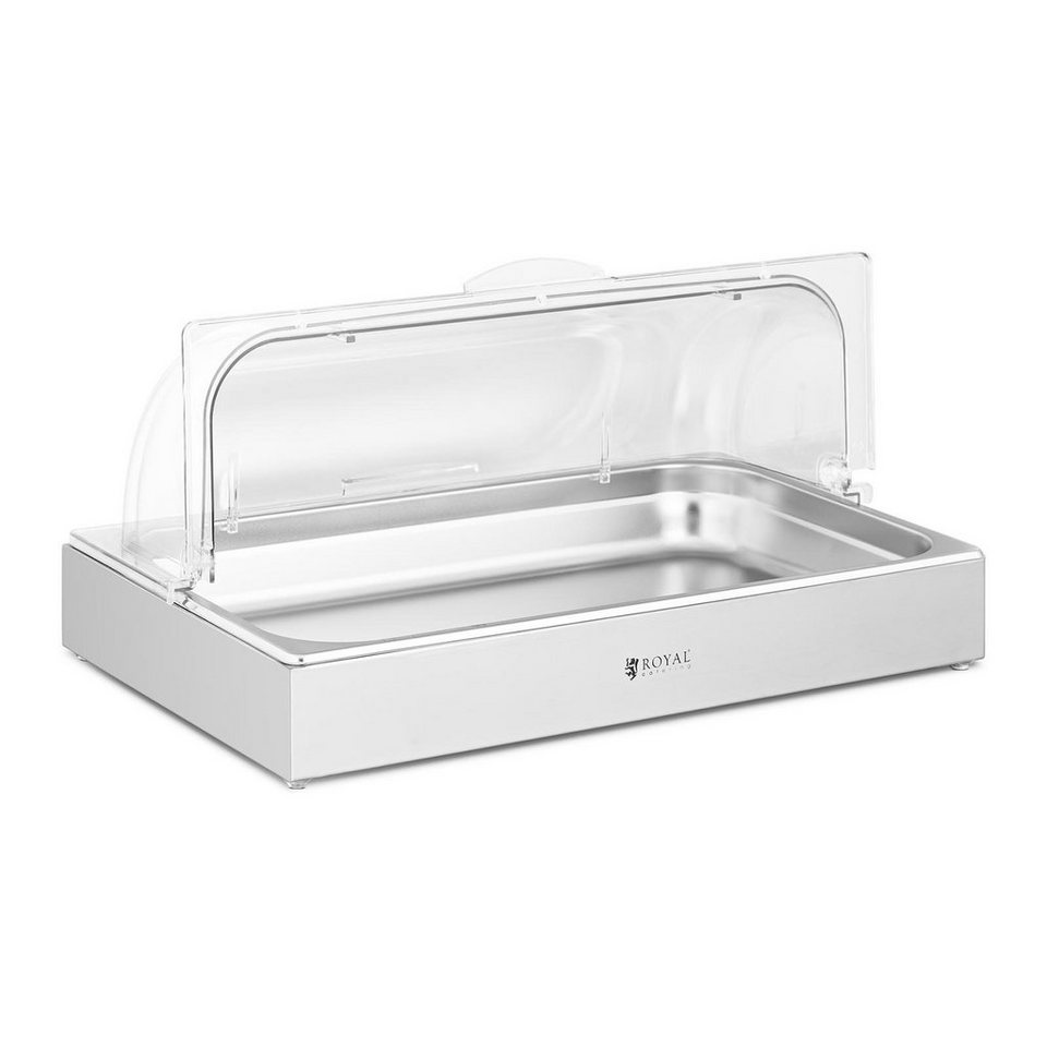 Royal Catering Buffet Vitrine Buffetvitrine Servierplatte Mit Deckel