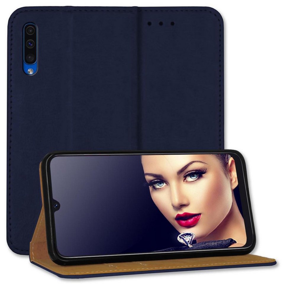 Mtb More Energy Smartphone Hülle Bookstyle Business Farbe Dunkelblau