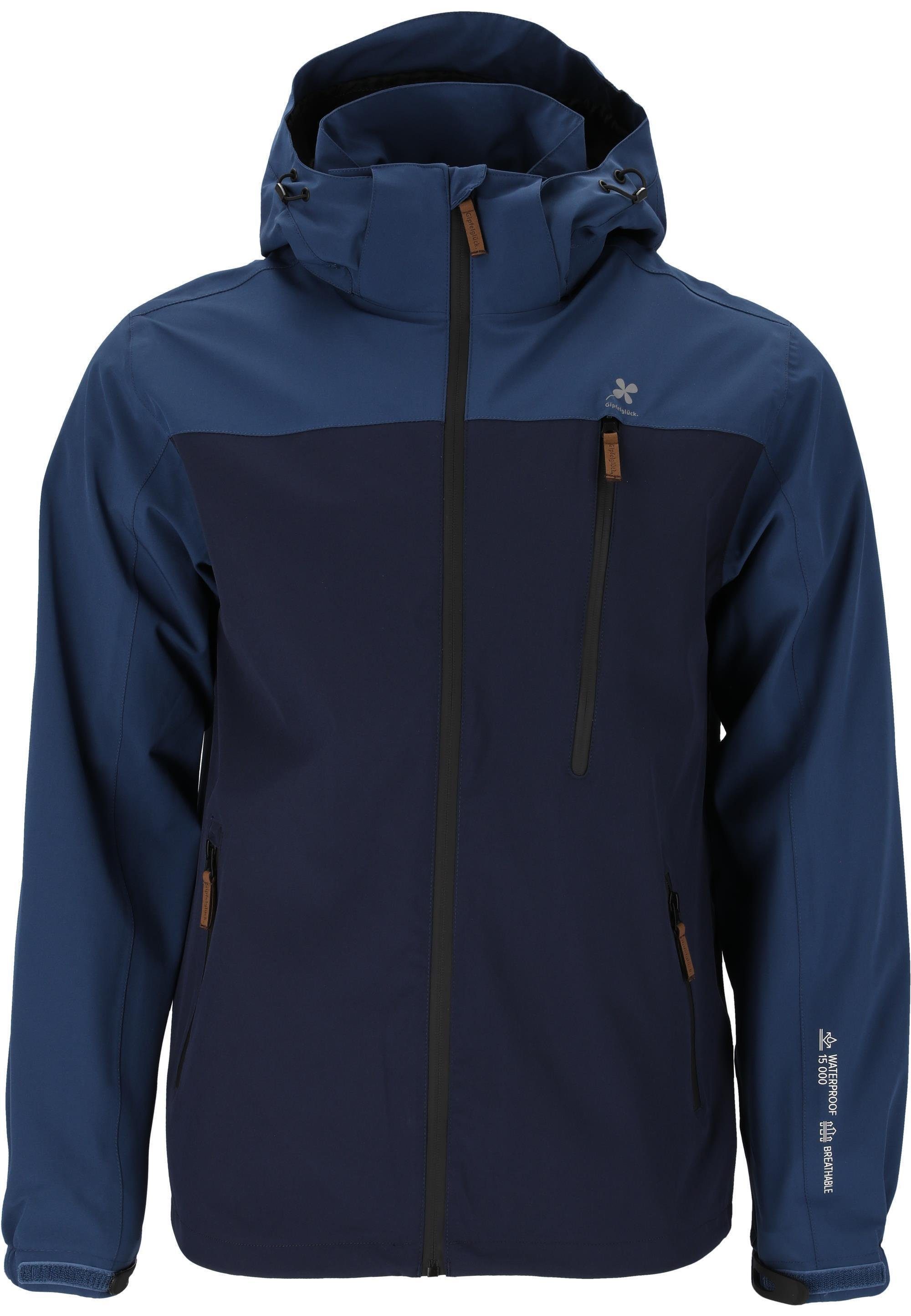 Gipfelglück Outdoorjacke Julius für Herren, mit 15.000mm Wassersäule