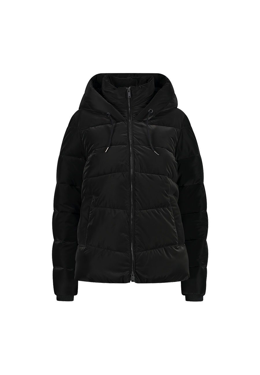 Cmp Hybridjacke Cmp Damen Kurze Wattierte Damenjacke Mit Glanzeffe