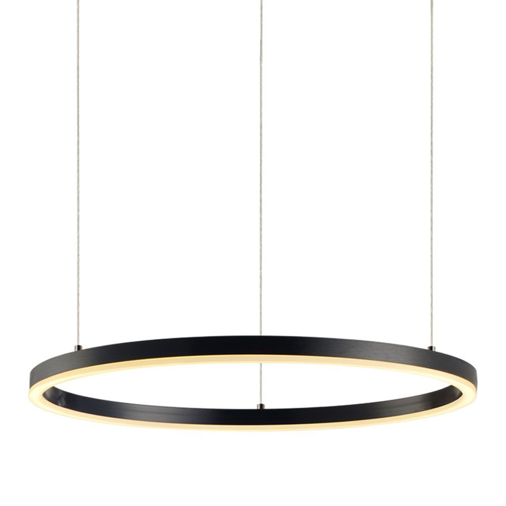 Pendelleuchte Ring Schwarz