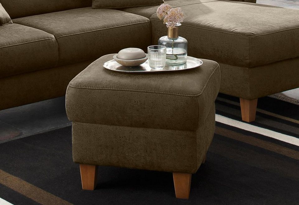 Home Affaire Polsterhocker Palmera Mit Stauraum Passend Zur Serie