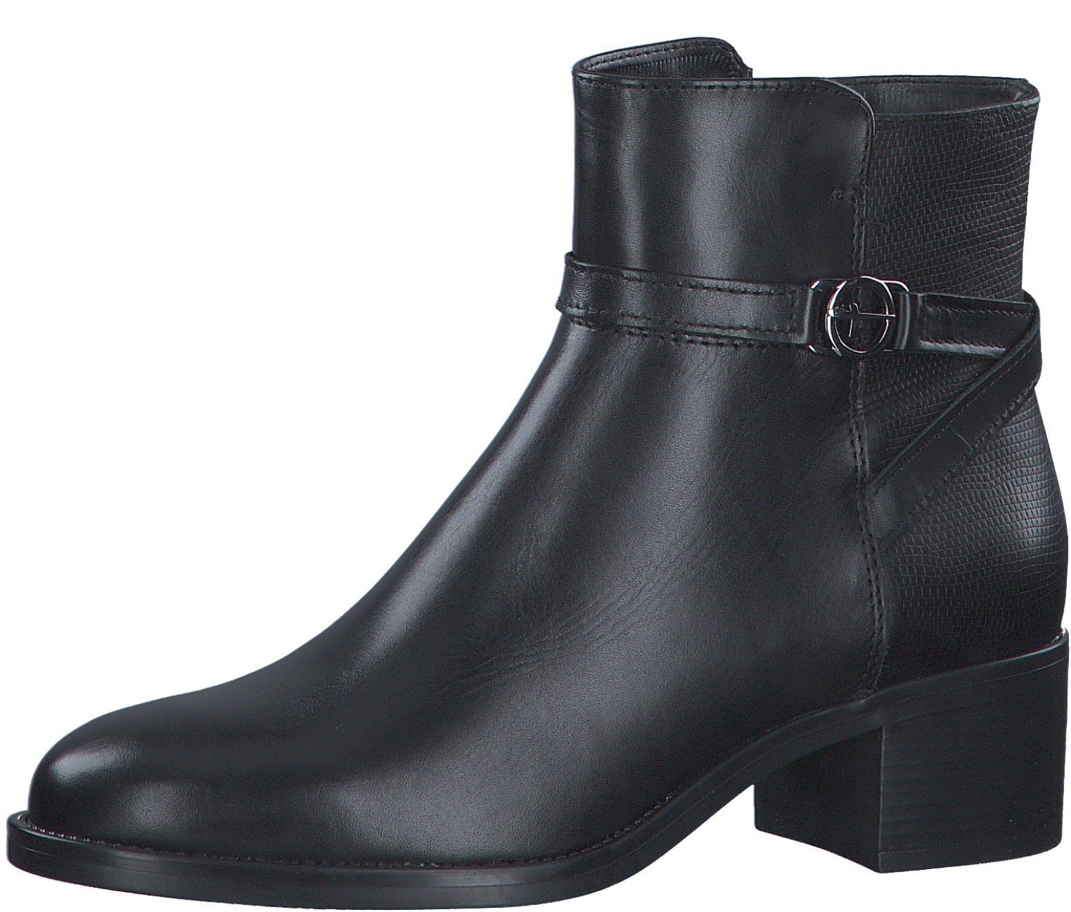 Tamaris Stiefelette Mit Modischen Zierriemchen Und Brand Logo Weich