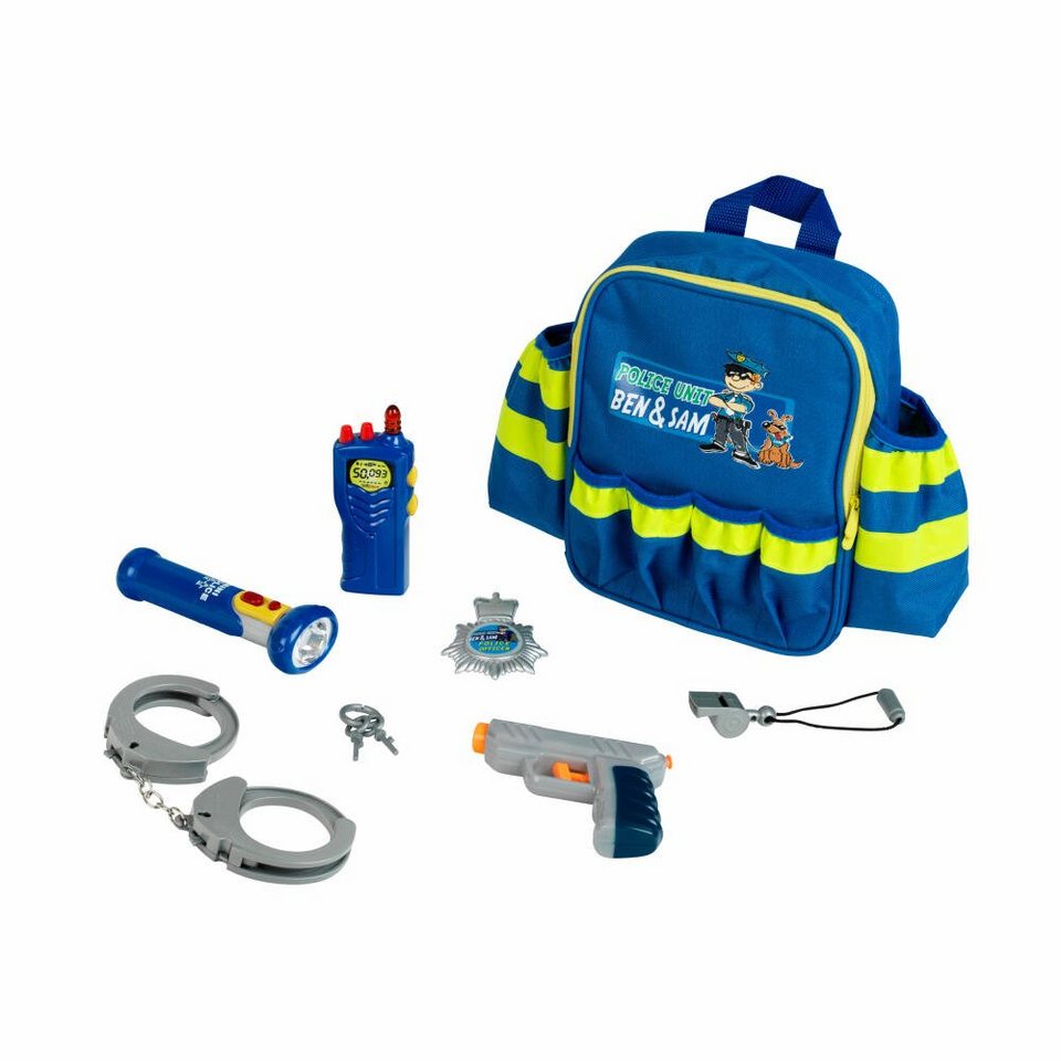 Theo Klein Spielzeug-Polizei Einsatzset Police Unit Ben & Sam Rucksack ... Theo Klein Spielzeug-Polizei Einsatzset Police Unit Ben & Sam Rucksack ...
