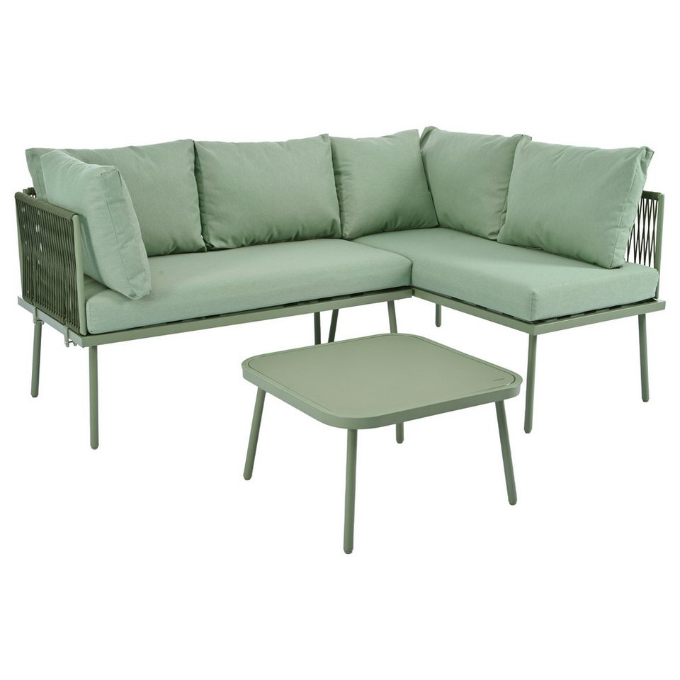 Tongtong Gartenlounge Set L Förmiges Gartenmöbel Set Mit Sitzkissen