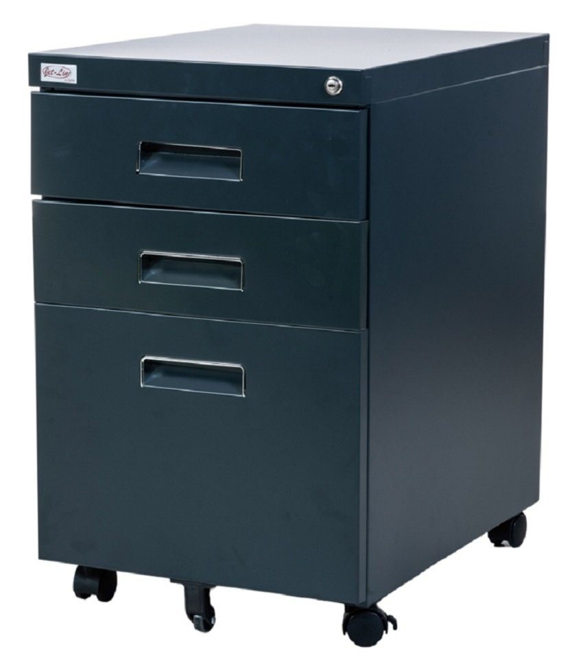 Jet-Line Rollcontainer Rollcontainer 3 Schubladen Haengeregistratur absch, Büro Rollcontainer ...