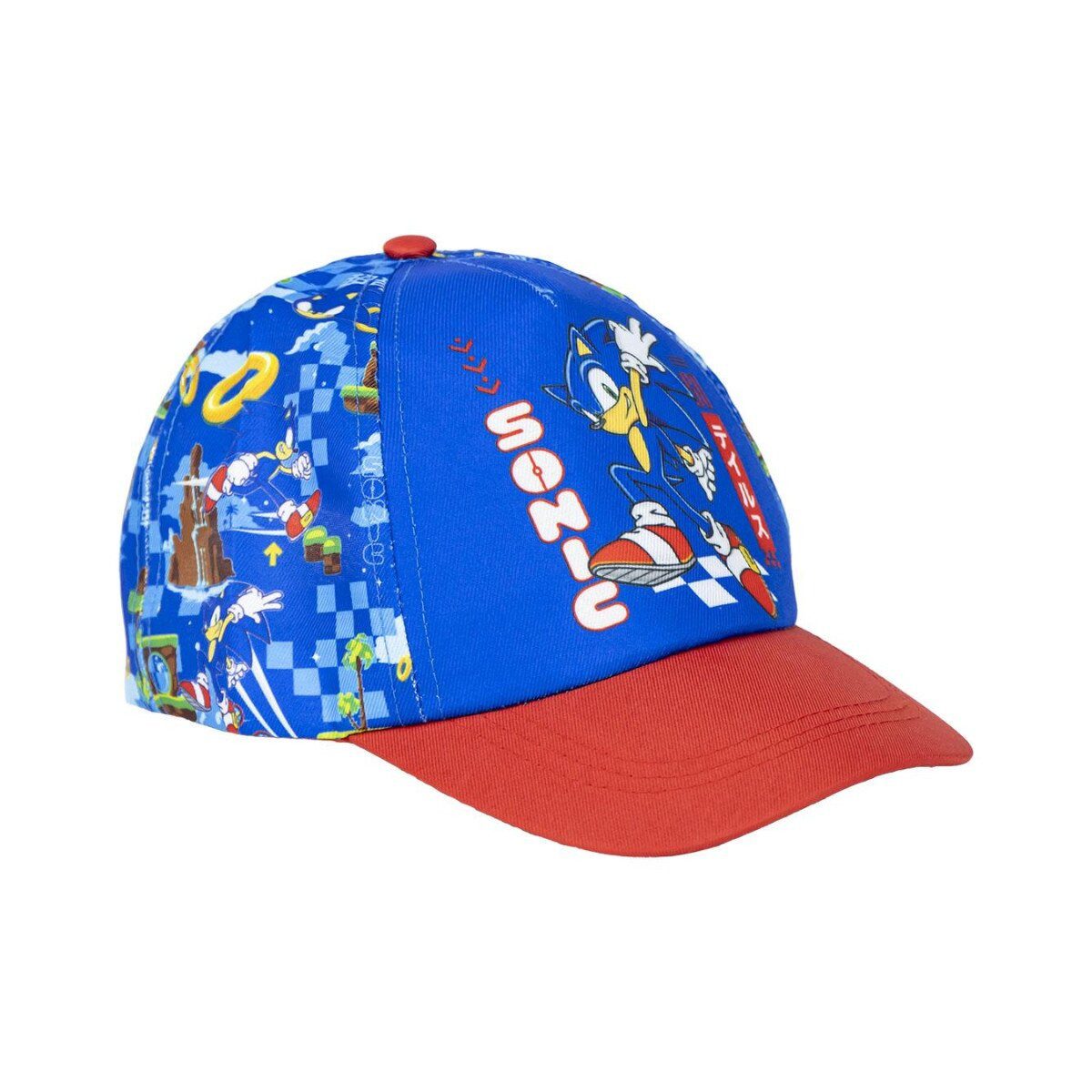 Sonic Baseball Cap Sonic Kinder Baseballkappe 55cm – Zone Racer Design ...