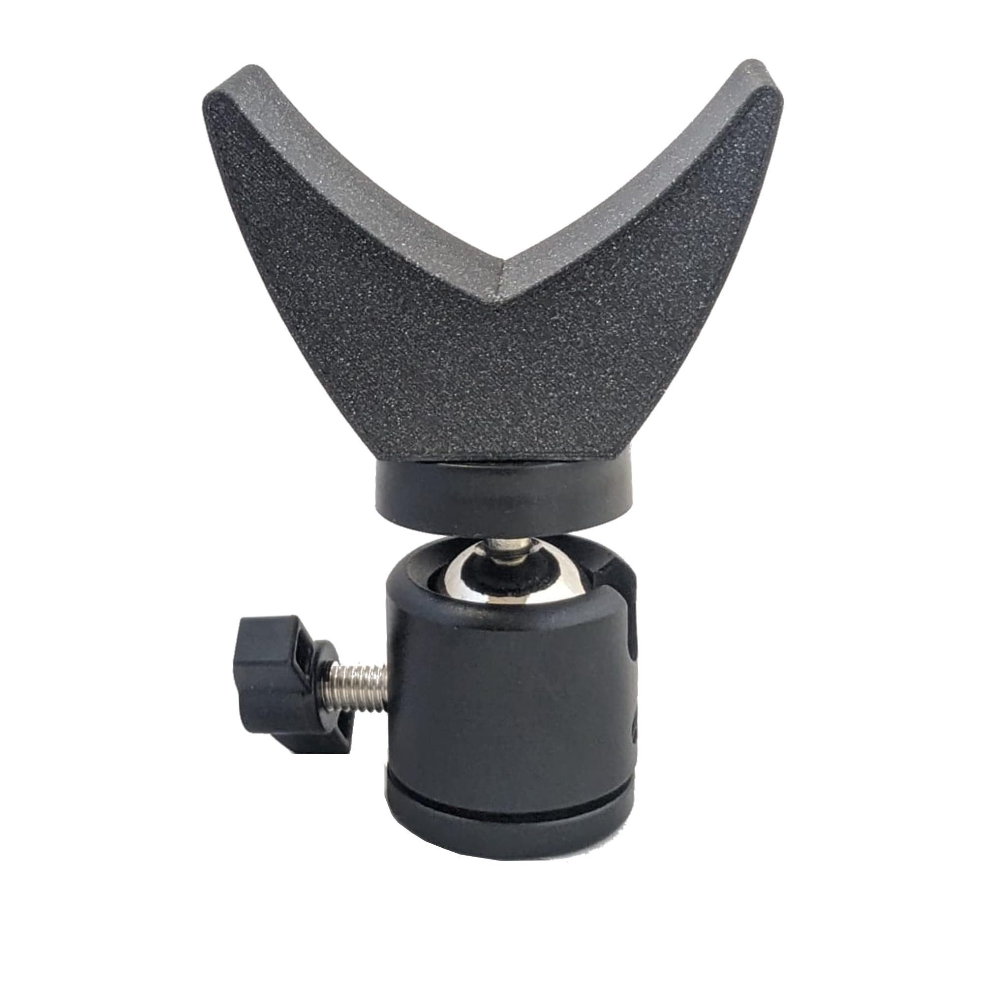 TronicXL Gewehrauflage für Stativ Dreibein 1/4 Zoll Adapter Kugelkopf Zielstock Stativhalterung ...