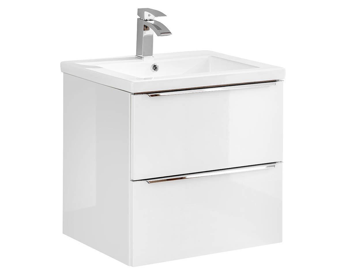 Einfachgutemoebel Waschtisch Set Badezimmer Waschplatz Capri 60cm