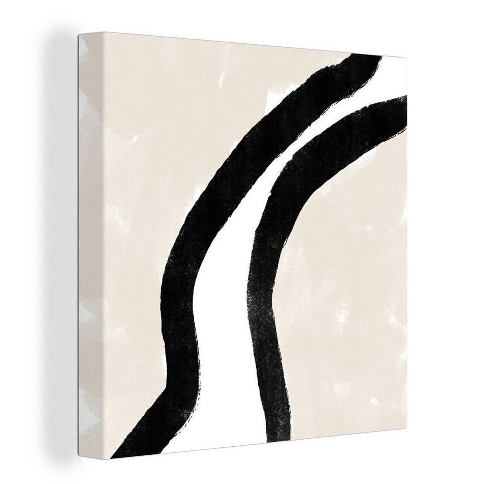 Onemillioncanvasses® Leinwandbild Abstrakt Linie Design Pastell