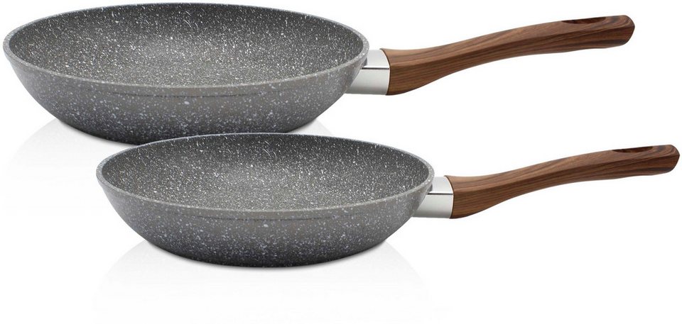 Krüger Pfannen Set Aluminium Pfannenset Nevada 2 Tlg Pfanne Flach 24