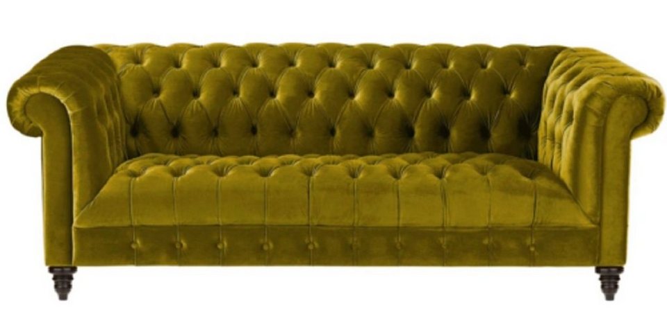 Jvmoebel Chesterfield Sofa Gelbe Chesterfield Designer Wohnzimmer