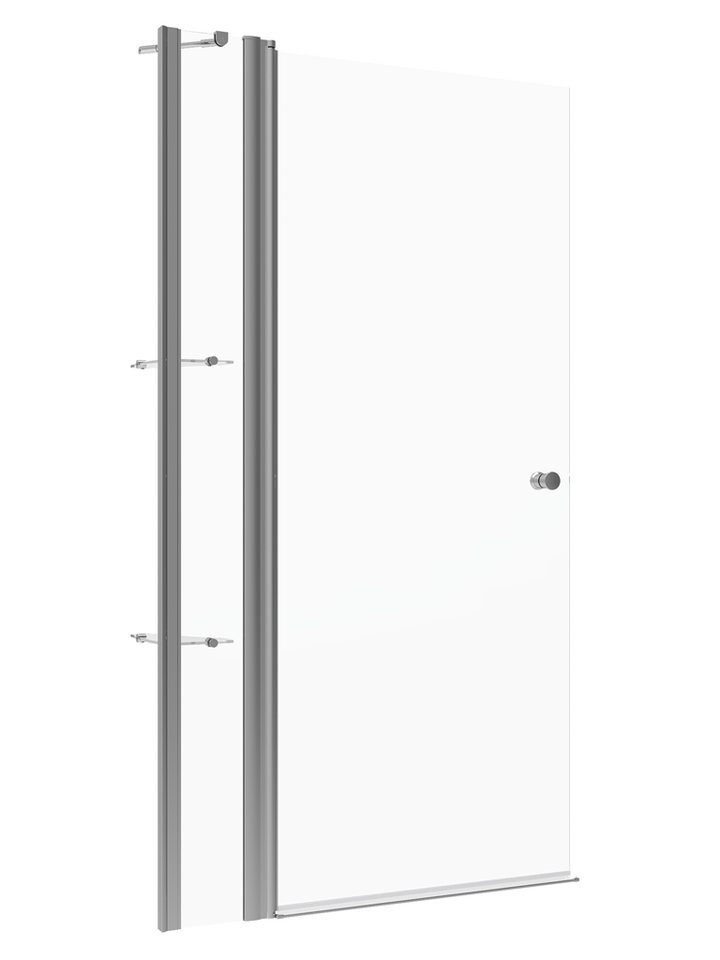 Aquabatos Duschwand Duschabtrennung Glas Walkin Dusche Drehtür