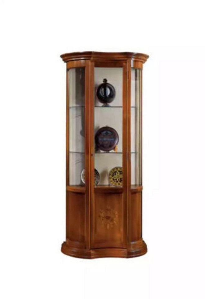 Jvmoebel Vitrine Braun Vitrine Holz Design Möbel Vitrine Anrichte Luxus
