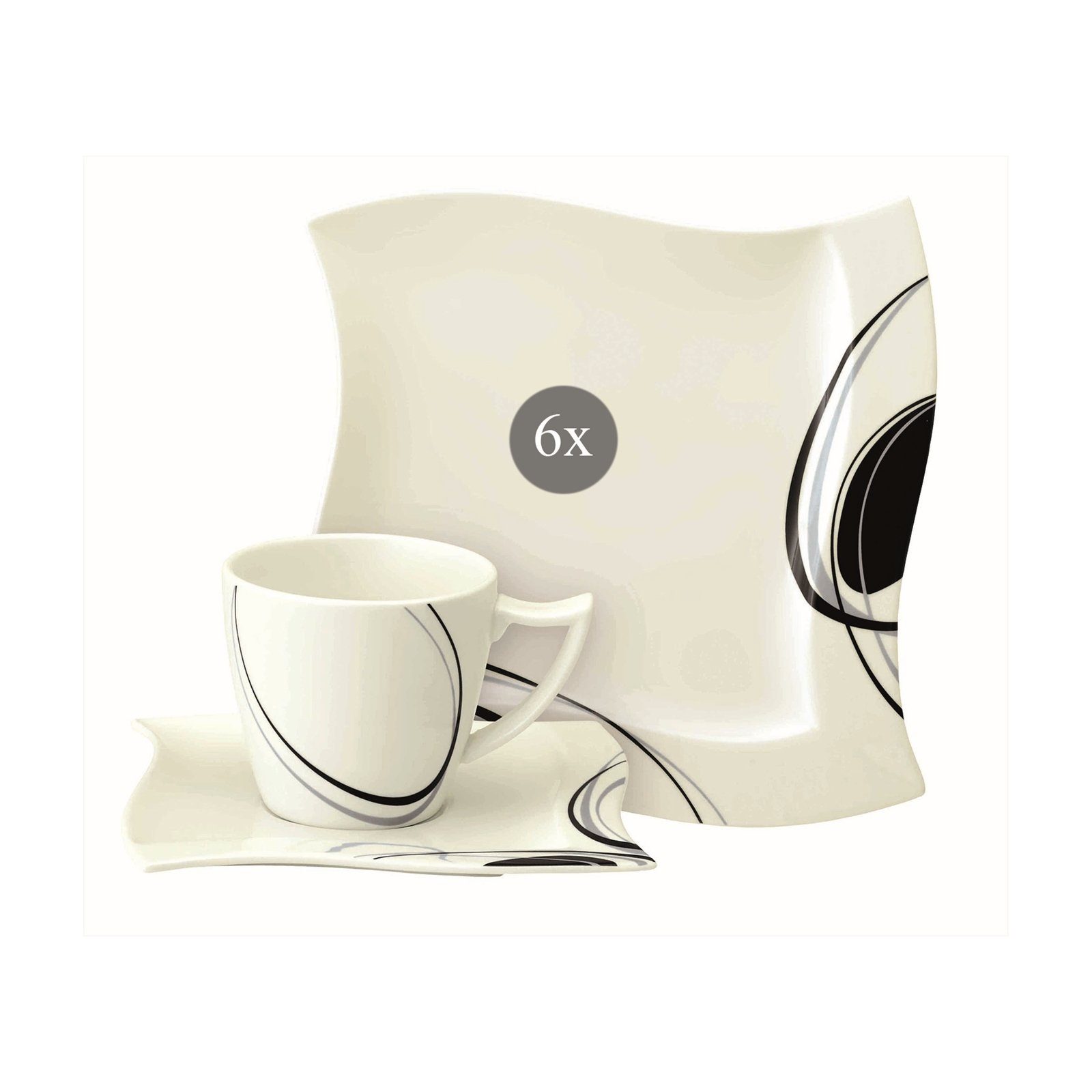 Kaffeeservice in weiß online kaufen | OTTO