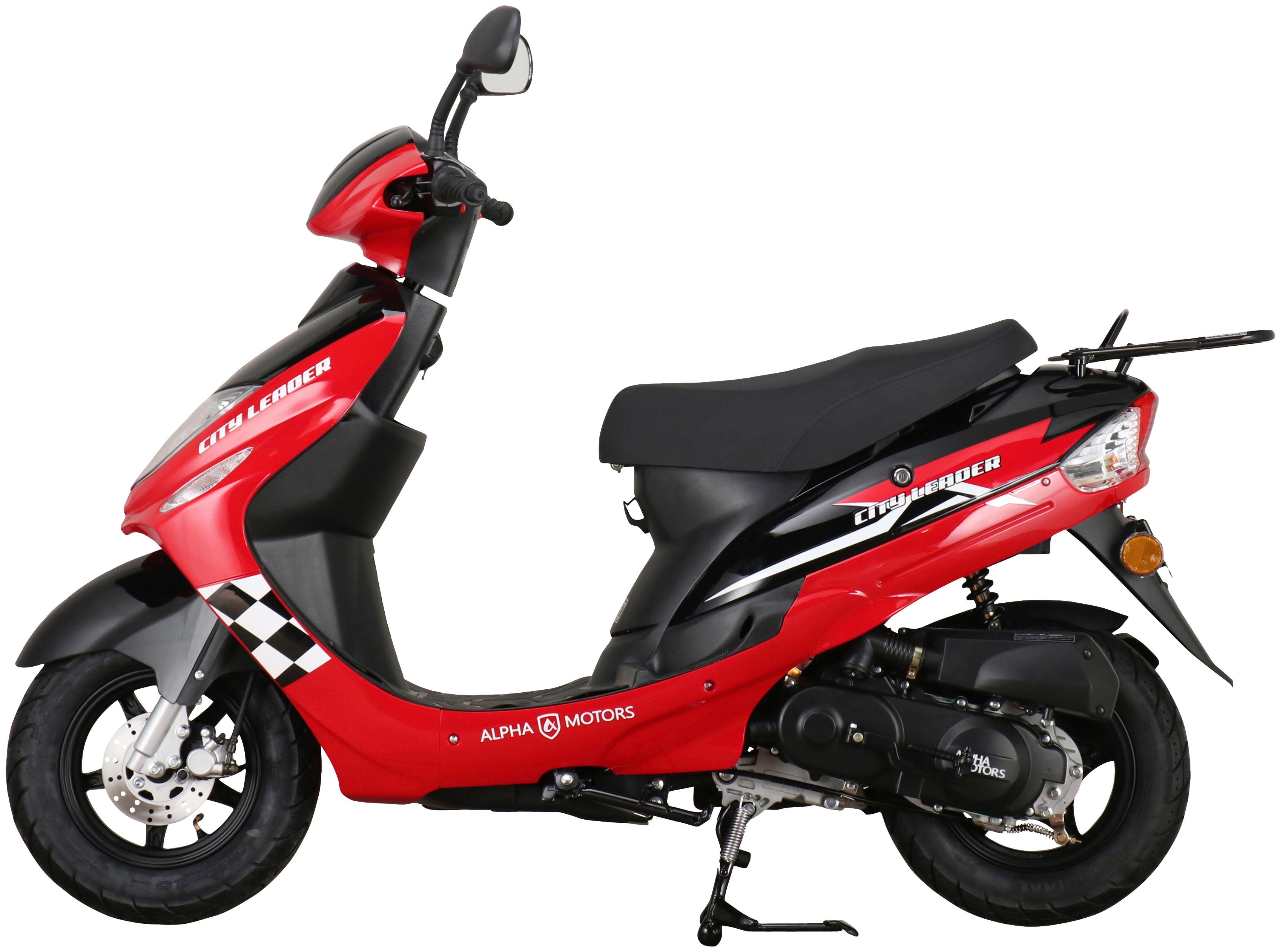 Alpha Motors Motorroller CityLeader, 50 ccm, 45 km/h, Euro 5