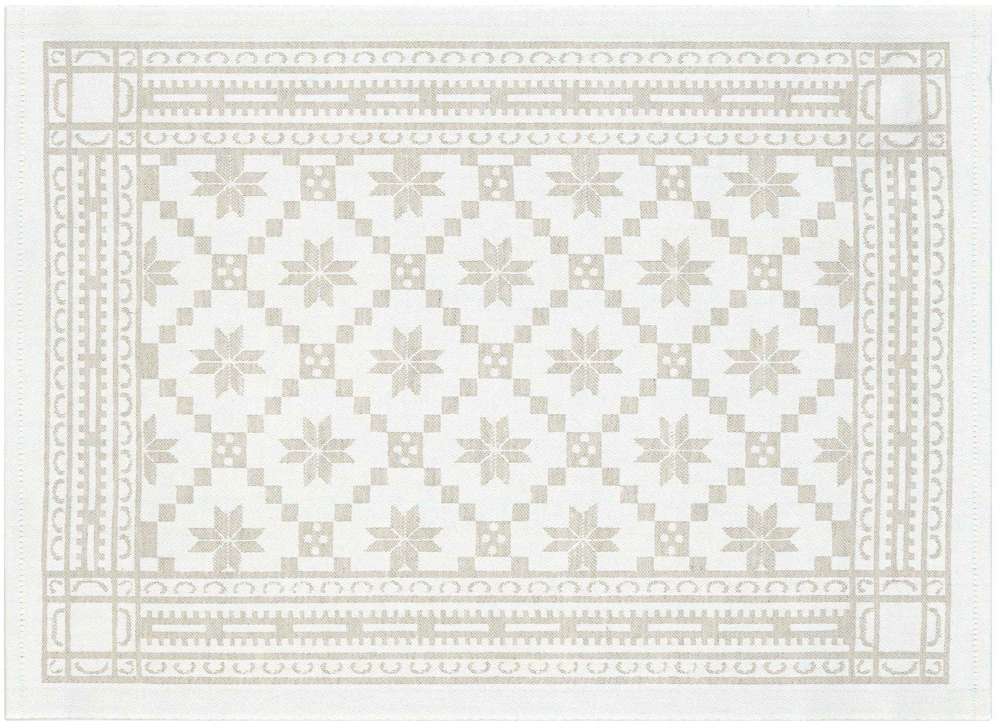 Platzset Åttebladrose 080 35x48 Cm Ekelund 2er Set Tischsets 2 St