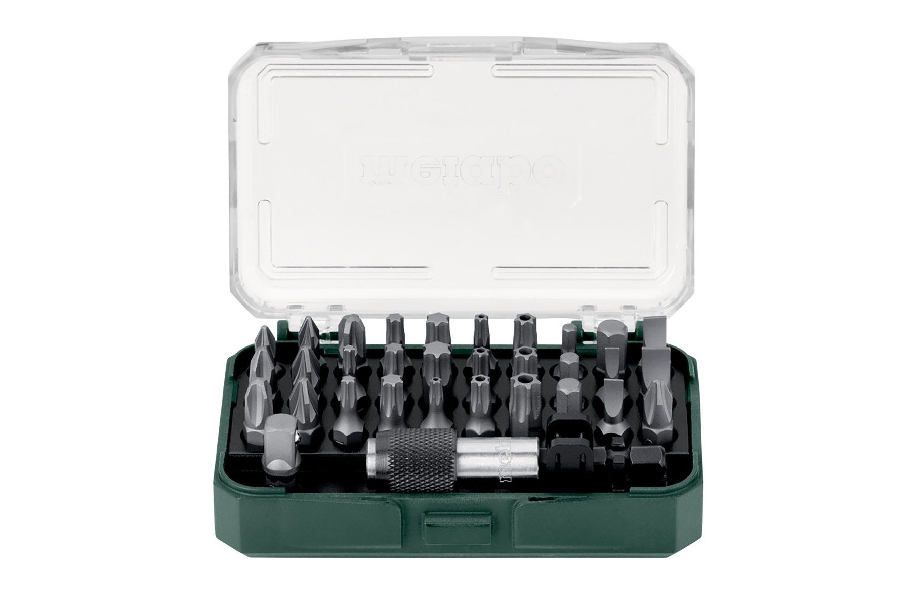 metabo Bit-Set, 32-St., Bits aus Chrom-Vanadium-Stahl (S2-Qualität)