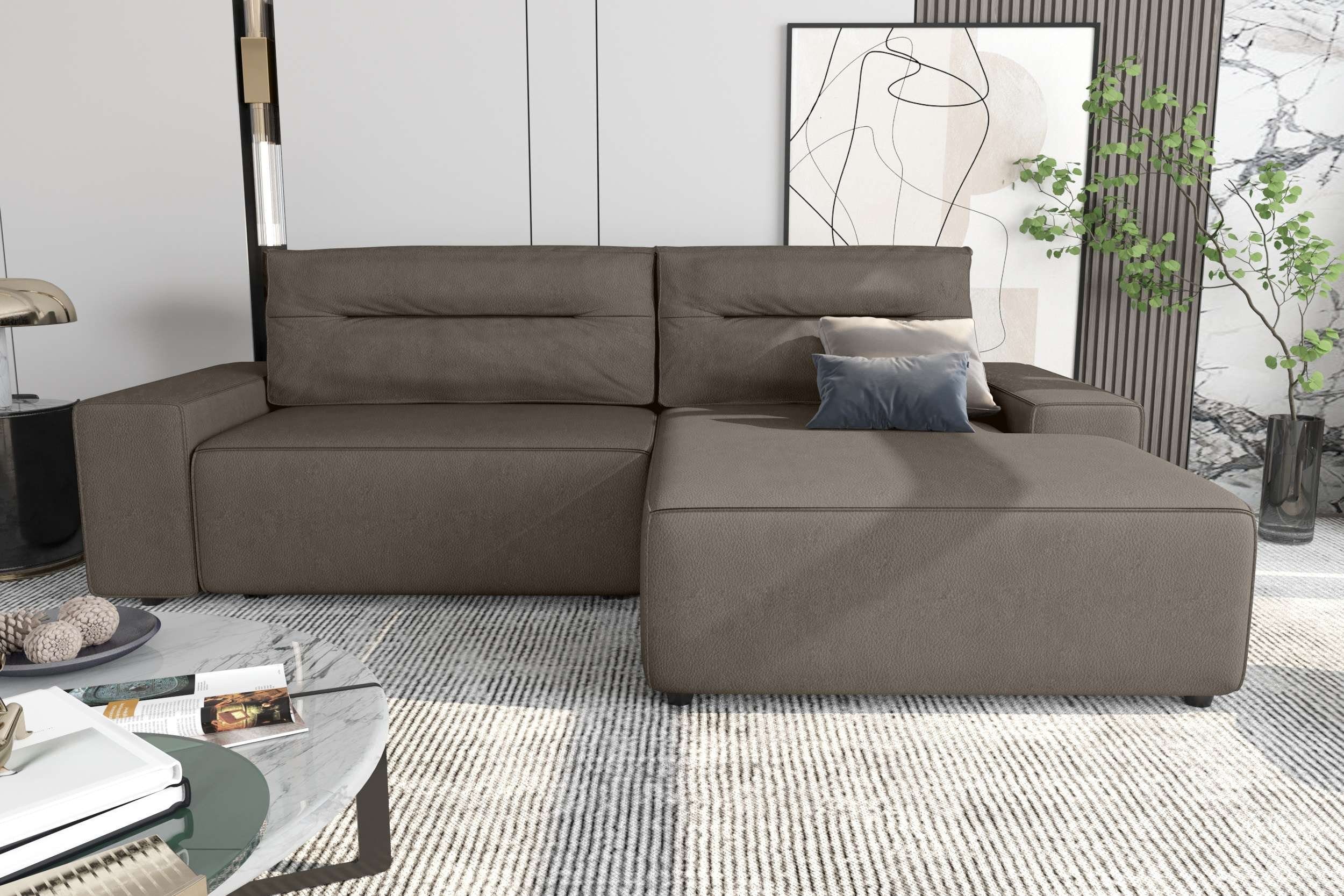 99rooms Ecksofa Emanuel, L-Form, Eckcouch, Design