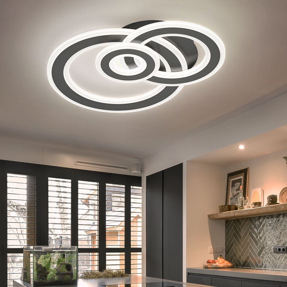 Wofi Led Deckenleuchte Led Leuchtmittel Fest Verbaut Warmweiß