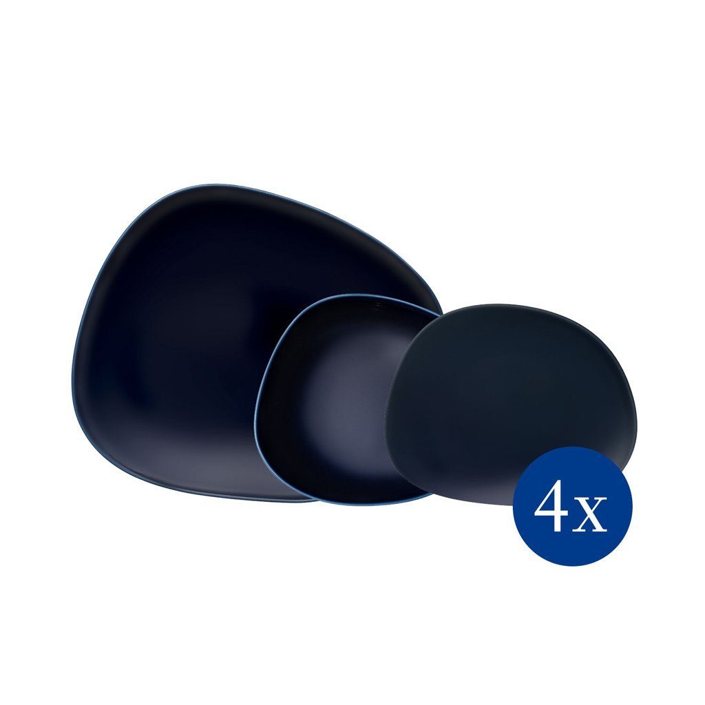 Like By Villeroy And Boch Geschirr Set Organic Dark Blue Starter Teller