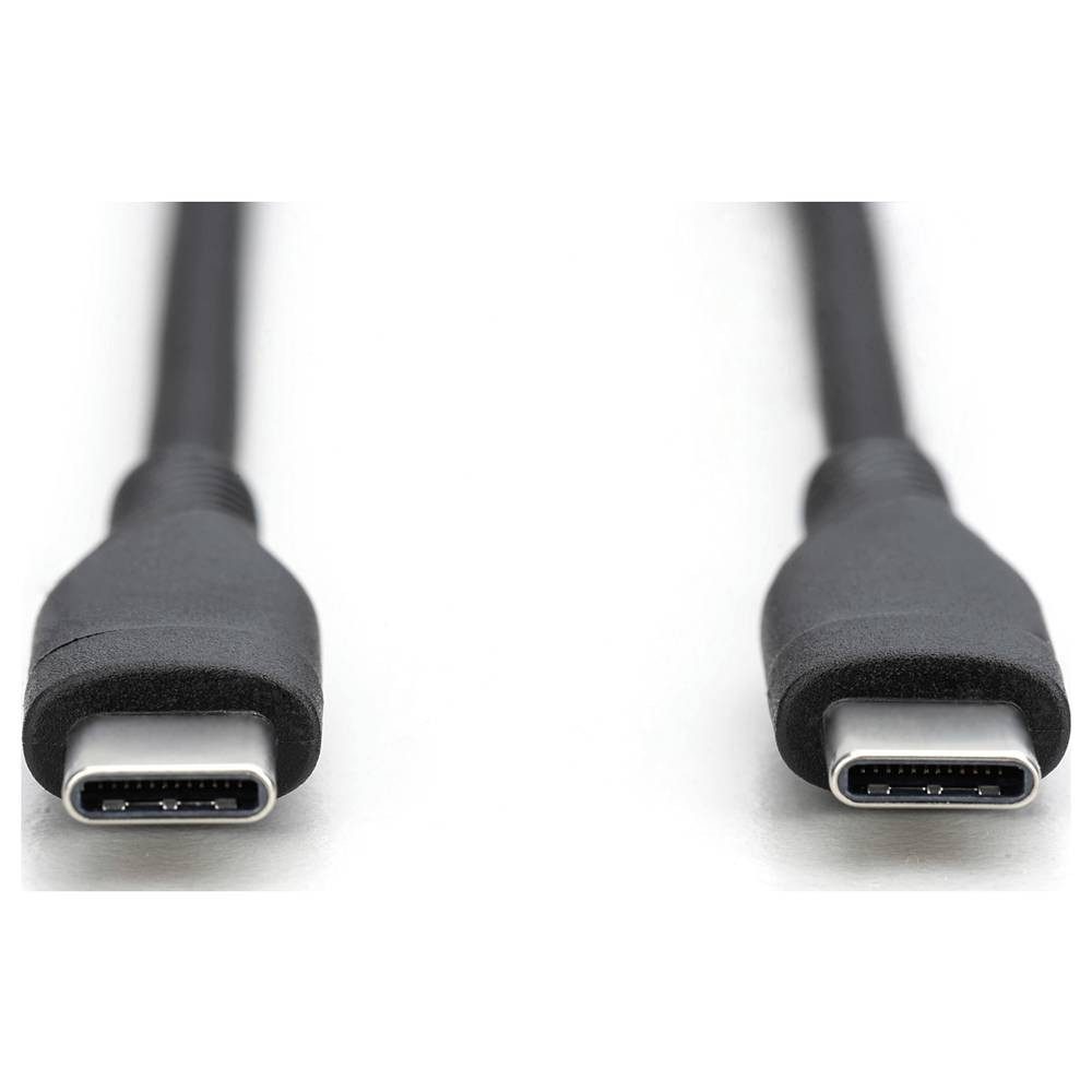 Digitus USB-C Silikon Ladekabel, USB-C - USB-C 2m, USB 2.0, 60W USB ...