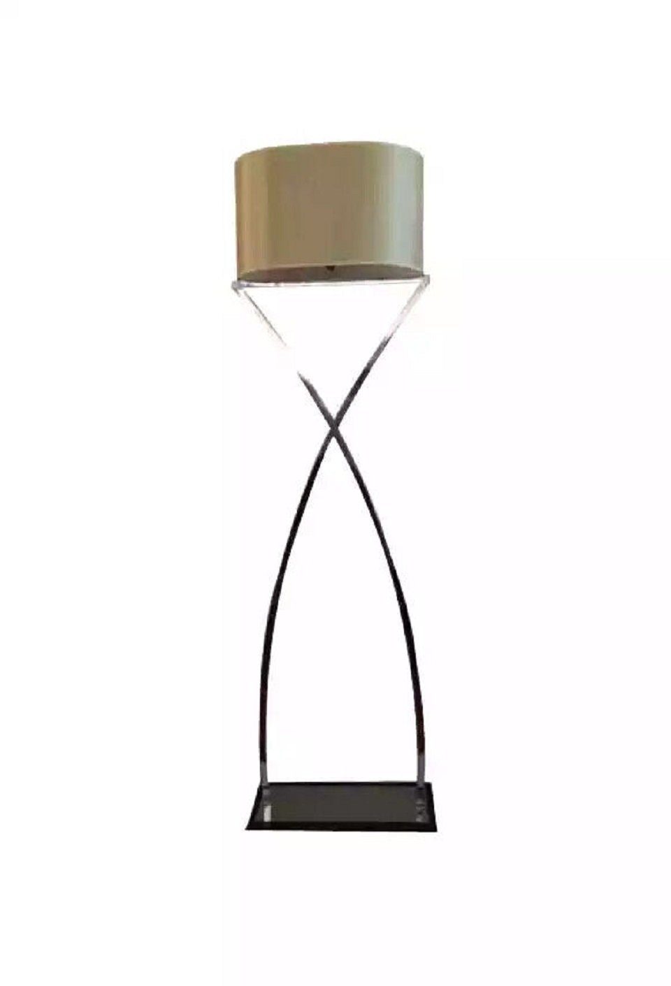 Jvmoebel Stehlampe Grau Stehlampe Wohnzimmer Stehleuchte Aus Metall Neu
