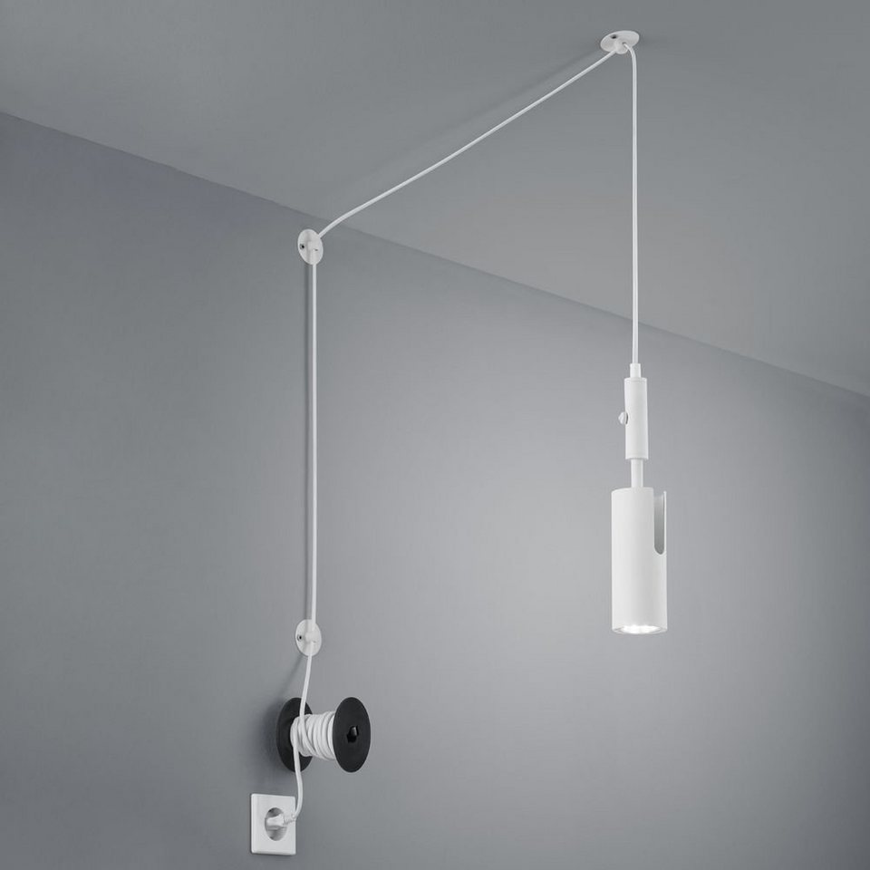 Click Licht Hängeleuchte Pendelleuchte Carla In Weiß 1 X Gu10