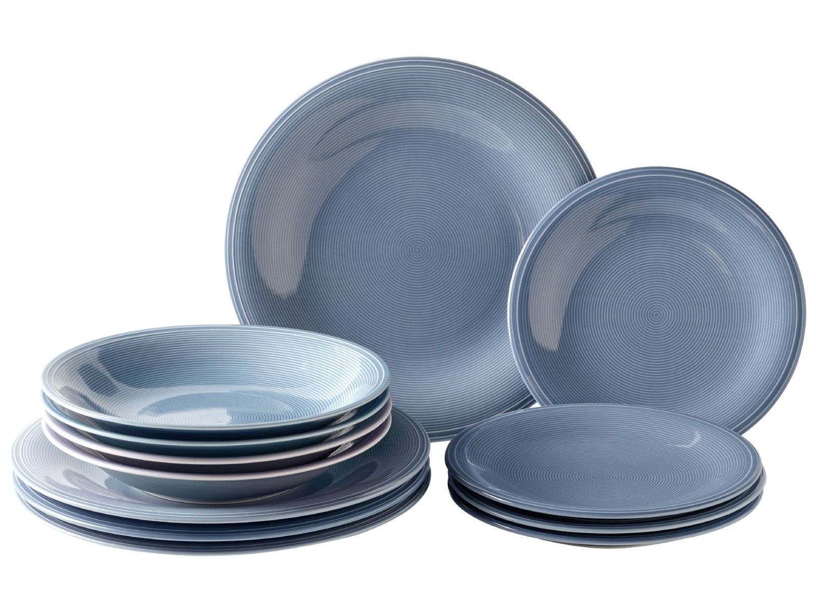 Like By Villeroy And Boch Geschirr Set Color Loop Horizon Starter Teller