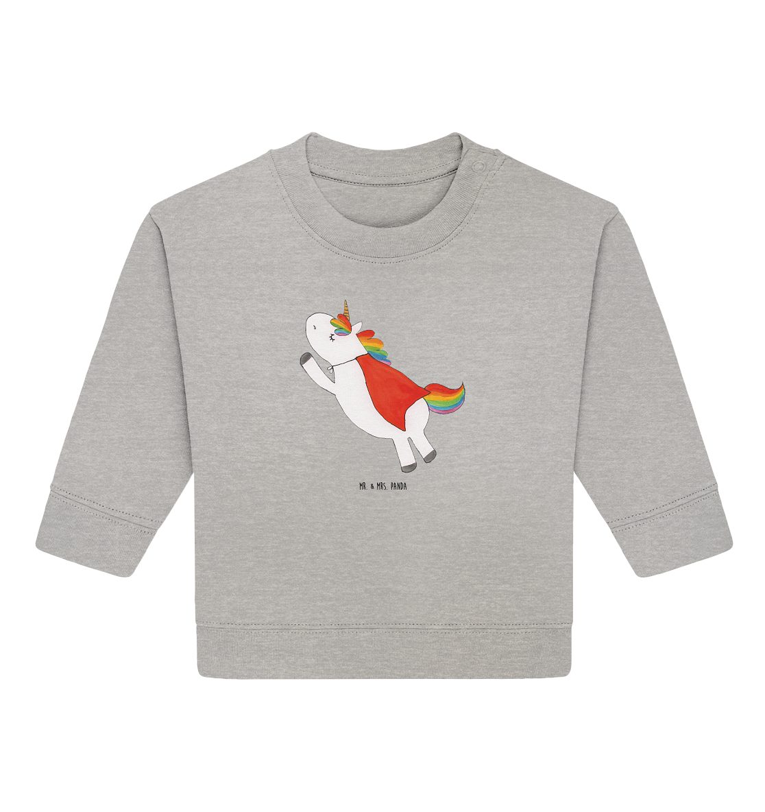 Mr And Mrs Panda Longpullover 18 24 Monat Einhorn Super Geburtstag