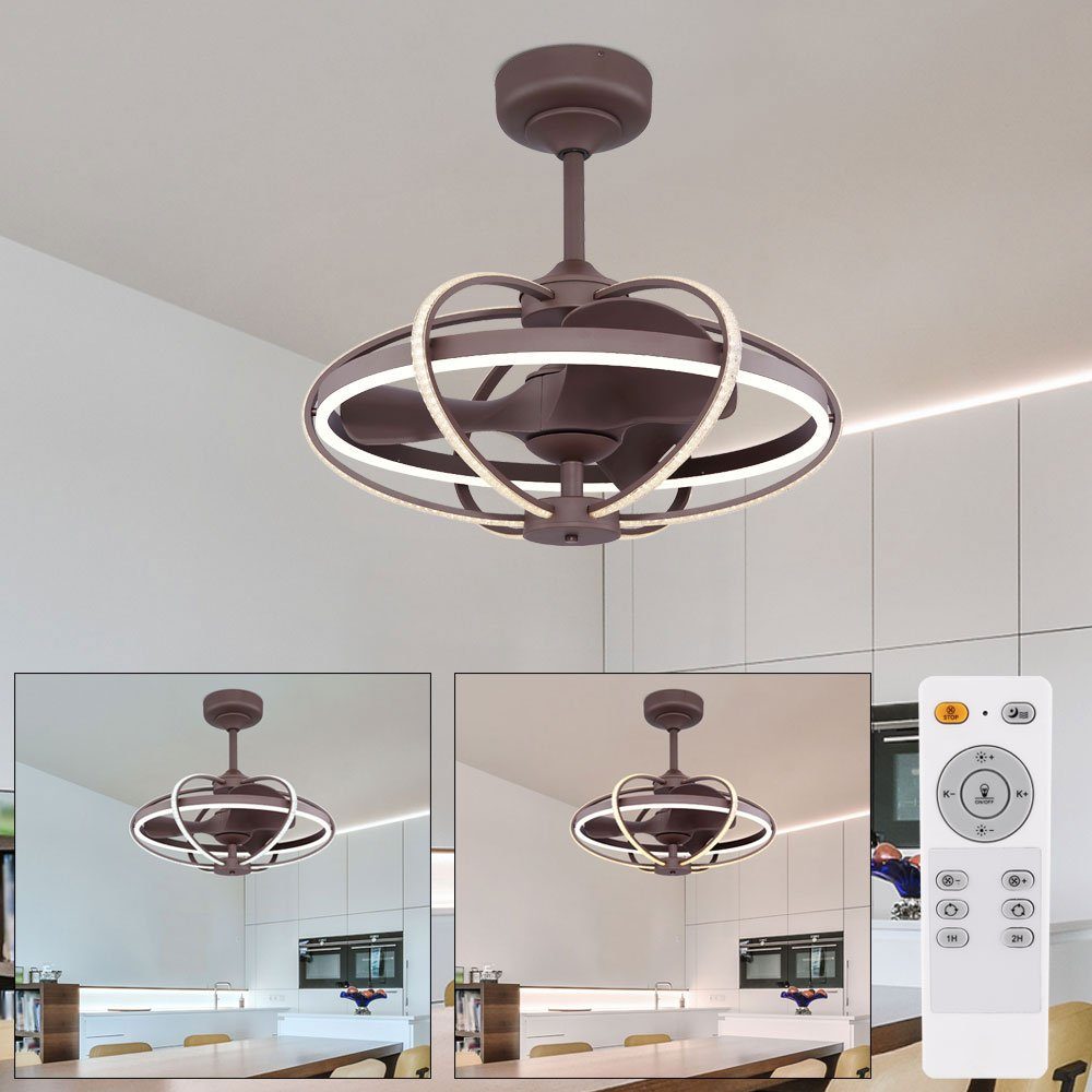 Etc Shop Deckenventilator Deckenventilator Mit Beleuchtung Led