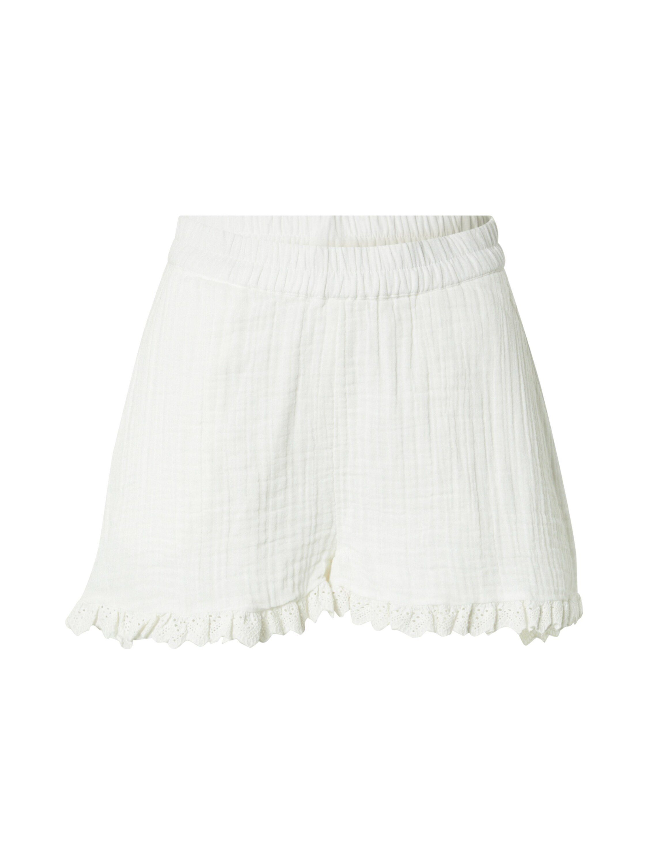Vero Moda Shorts SABINA (1-tlg) Rüschen, Spitze