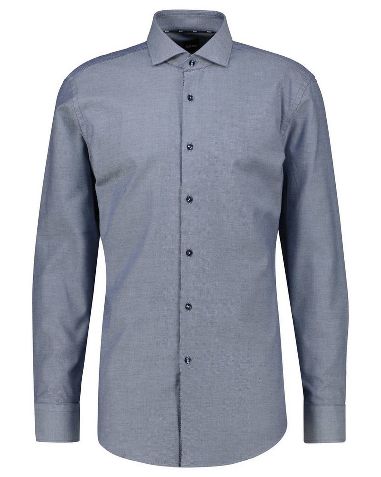 Boss Langarmhemd Herren Hemd Hank Slim Fit 1 Tlg