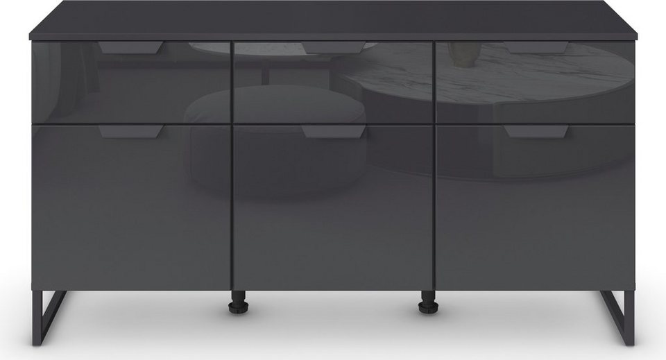 Rauch Kombikommode Modern By Aditio Mit Glasfront Und Kufenfuß 3