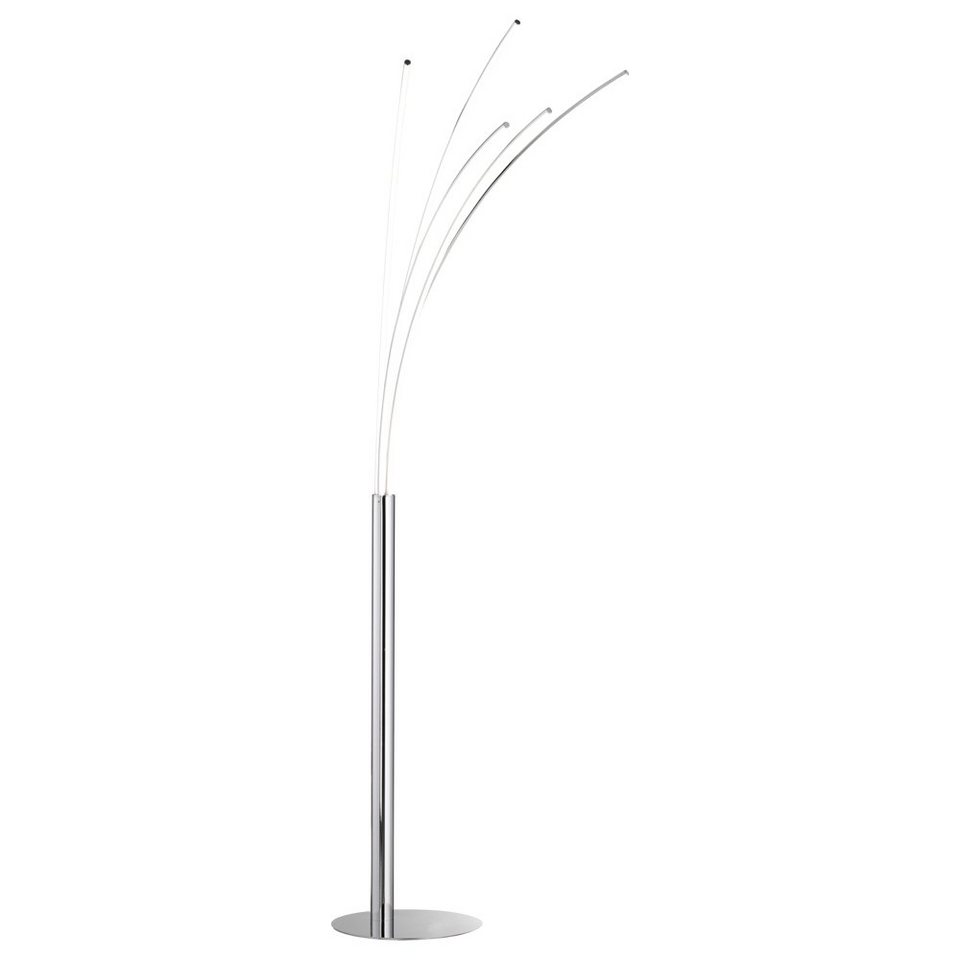 Click Licht Led Außen Stehlampe Fünfflammige Stehleuchte Linee Inkl