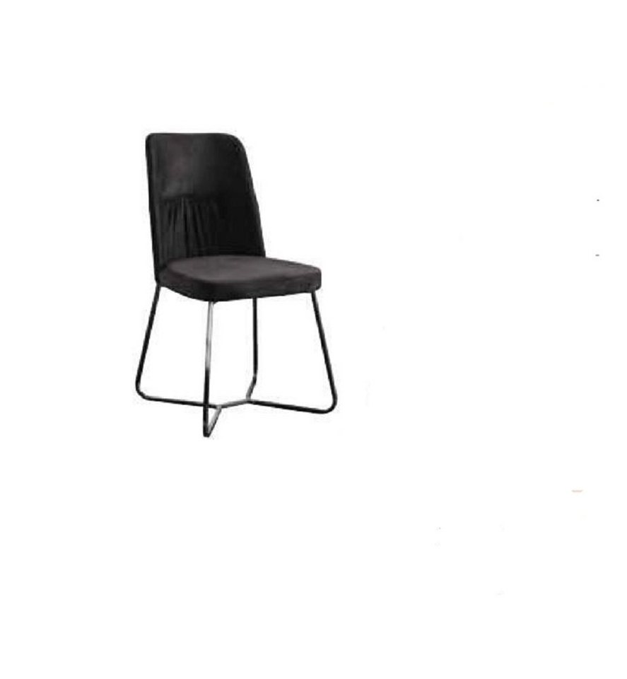 Jvmoebel Stuhl Designer Ess Zimmer Stuhl Set Metall Sessel 1 Stühl