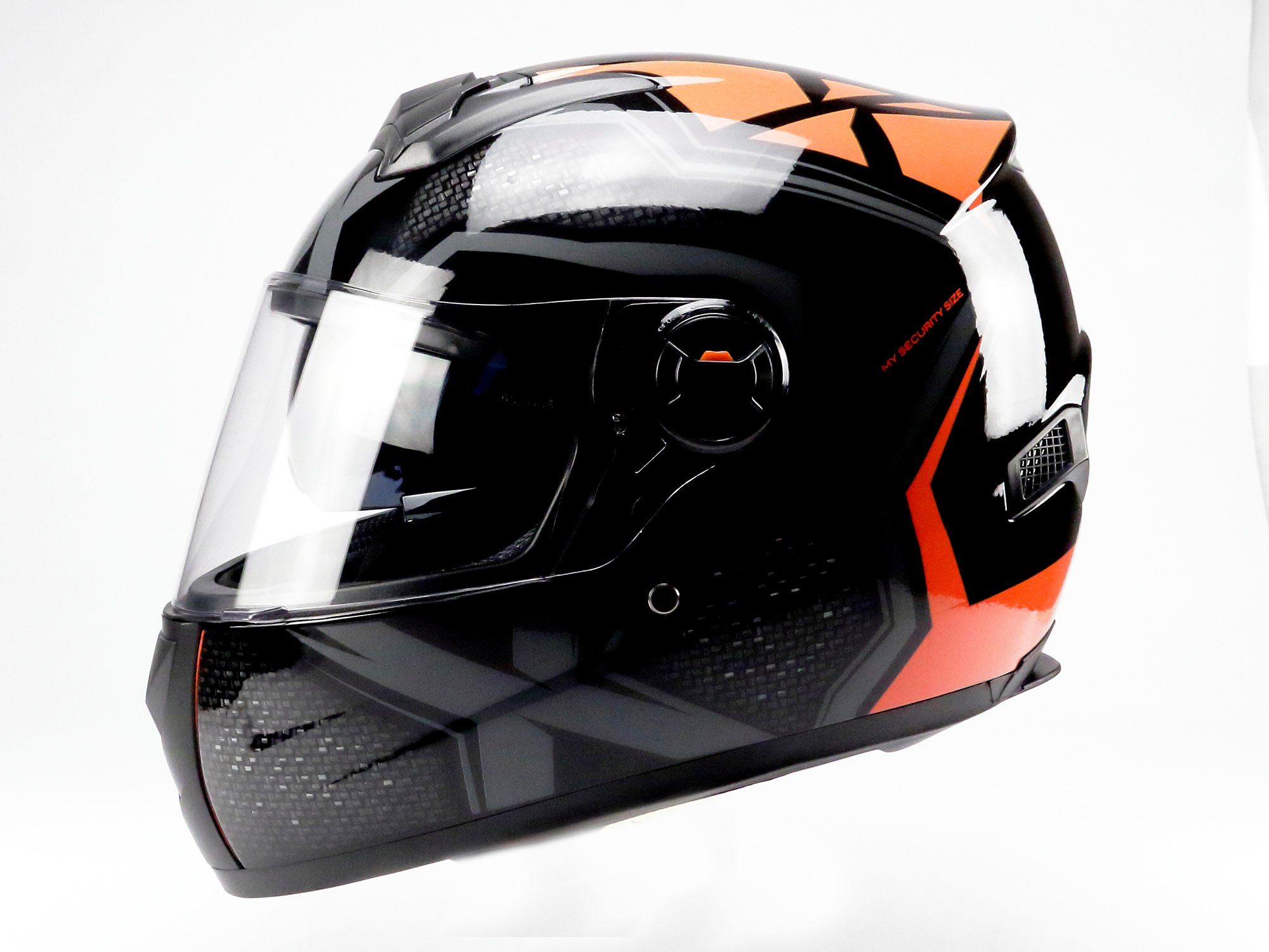 BNO Motorradhelm BNO Integral-2 Integralhelm mit integrierte ...