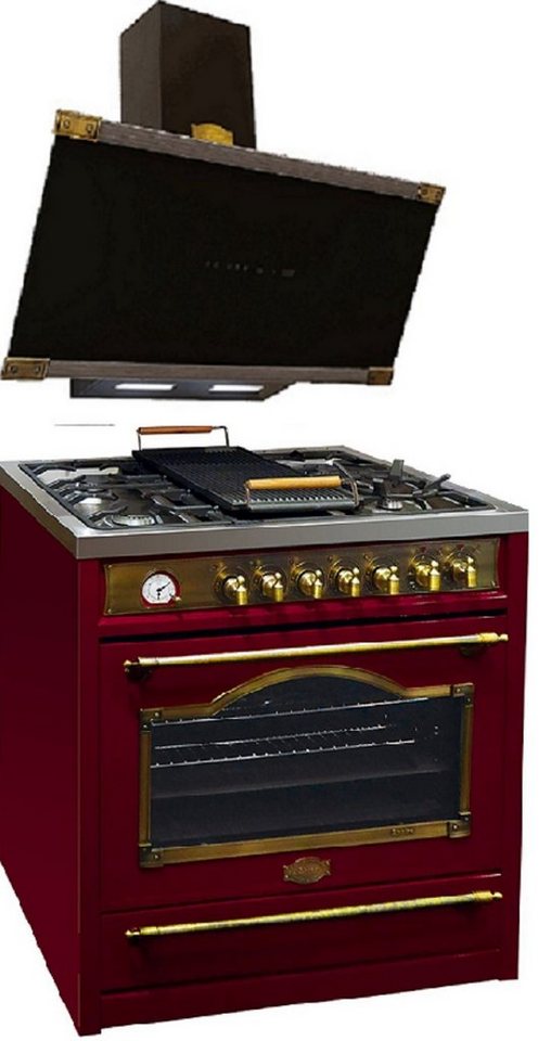 Kaiser Küchengeräte Gas Standherd Hge 93555 Rotemat 9445 Ad Retro Gas