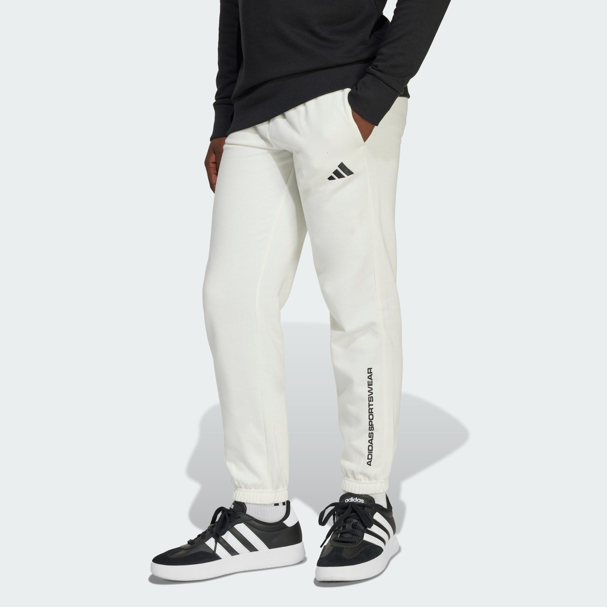 adidas Sportswear Fleecehose ADIDAS SLOGAN FLEECE-HOSE (1-tlg)