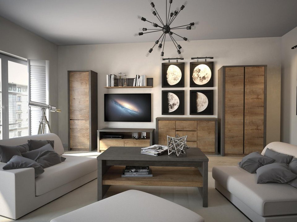 Xlmoebel Wohnzimmer Set Set 6 Teiliges Möbel Ensemble Für Das