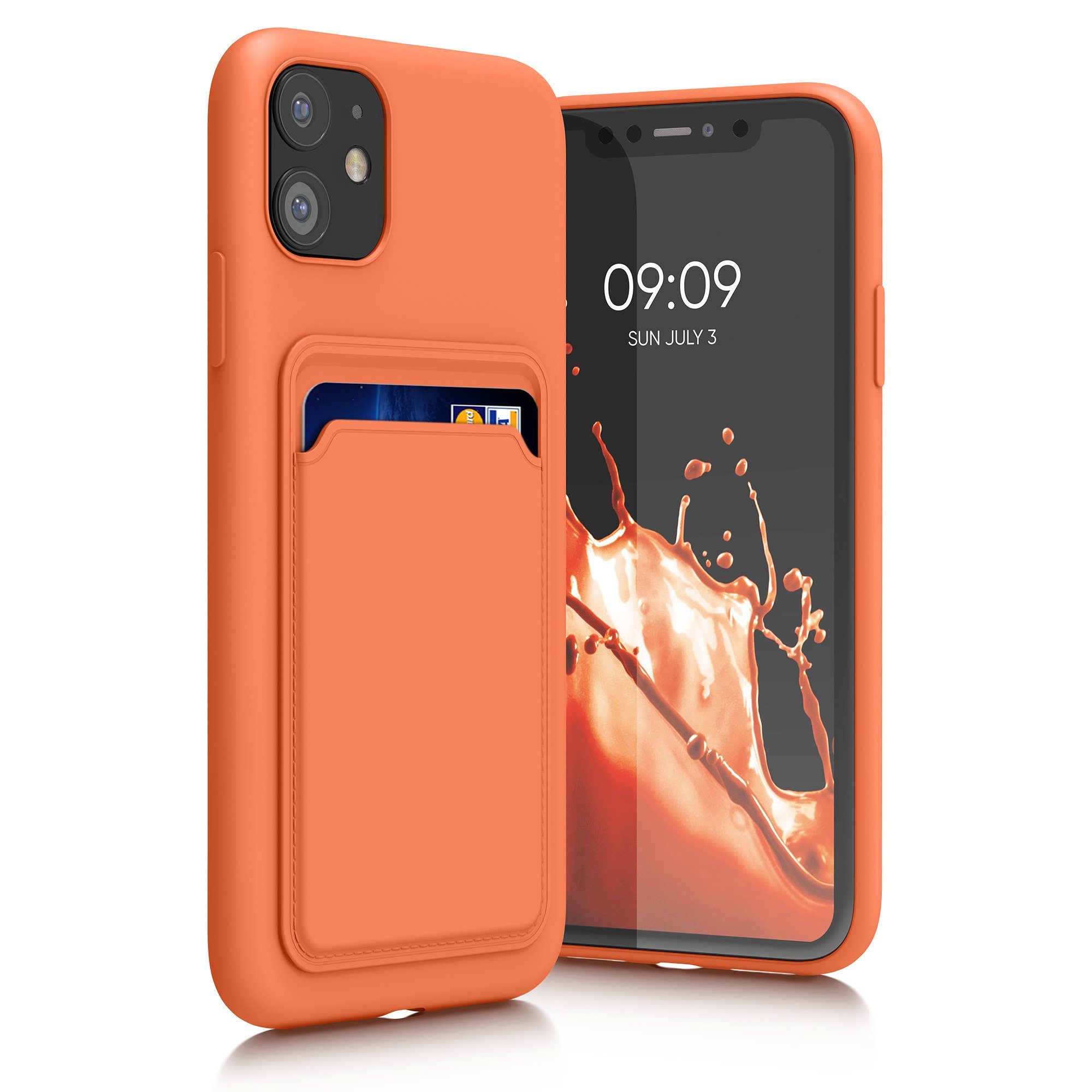 Kwmobile Handyhülle Hülle Für Apple Iphone 11 Handyhülle Mit Fach Für