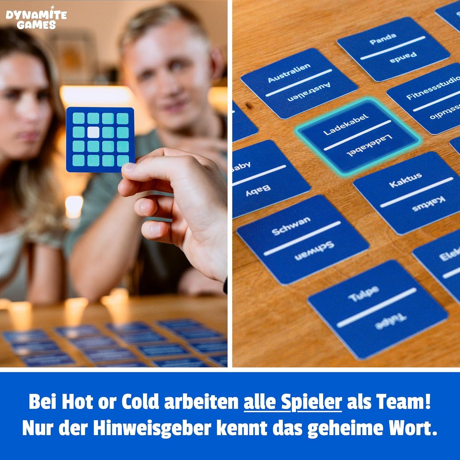 DYNAMITE GAMES Spiel Hot or Cold - Das Spiel der Gegensätze - Findet ...